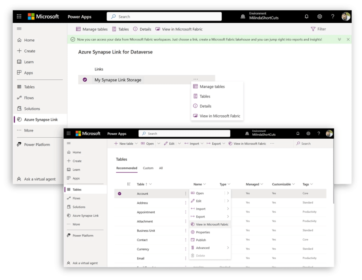 Dataverse Shortcut In Microsoft Fabric’s Lakehouse | Business ...